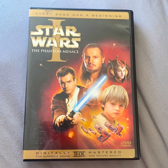 Media | Star Wars I The Phantom Menace Dvd | Poshmark